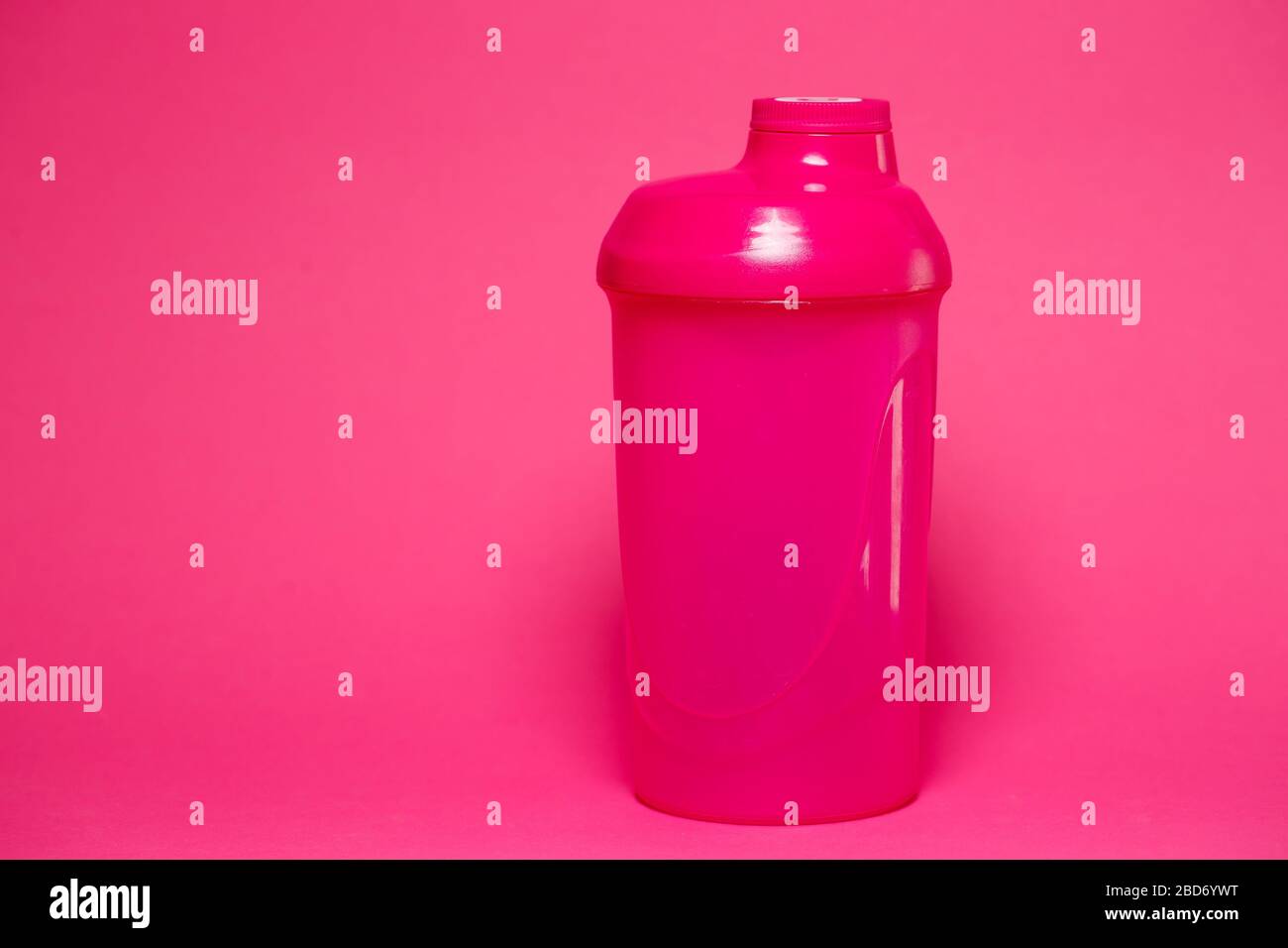 pink shaker, color background, sports, energy drink, equipment for the ...