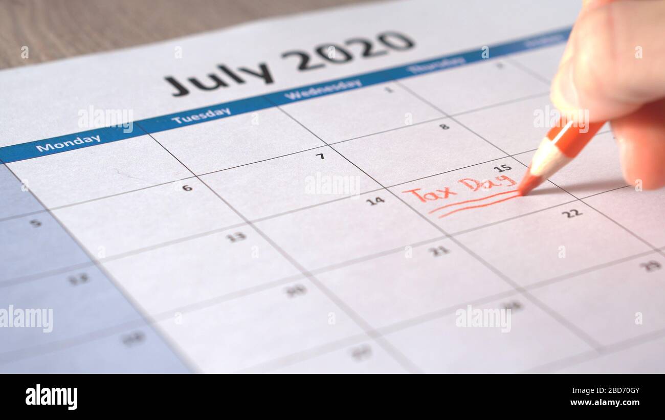 2020 calendar hi-res stock photography and images - Alamy