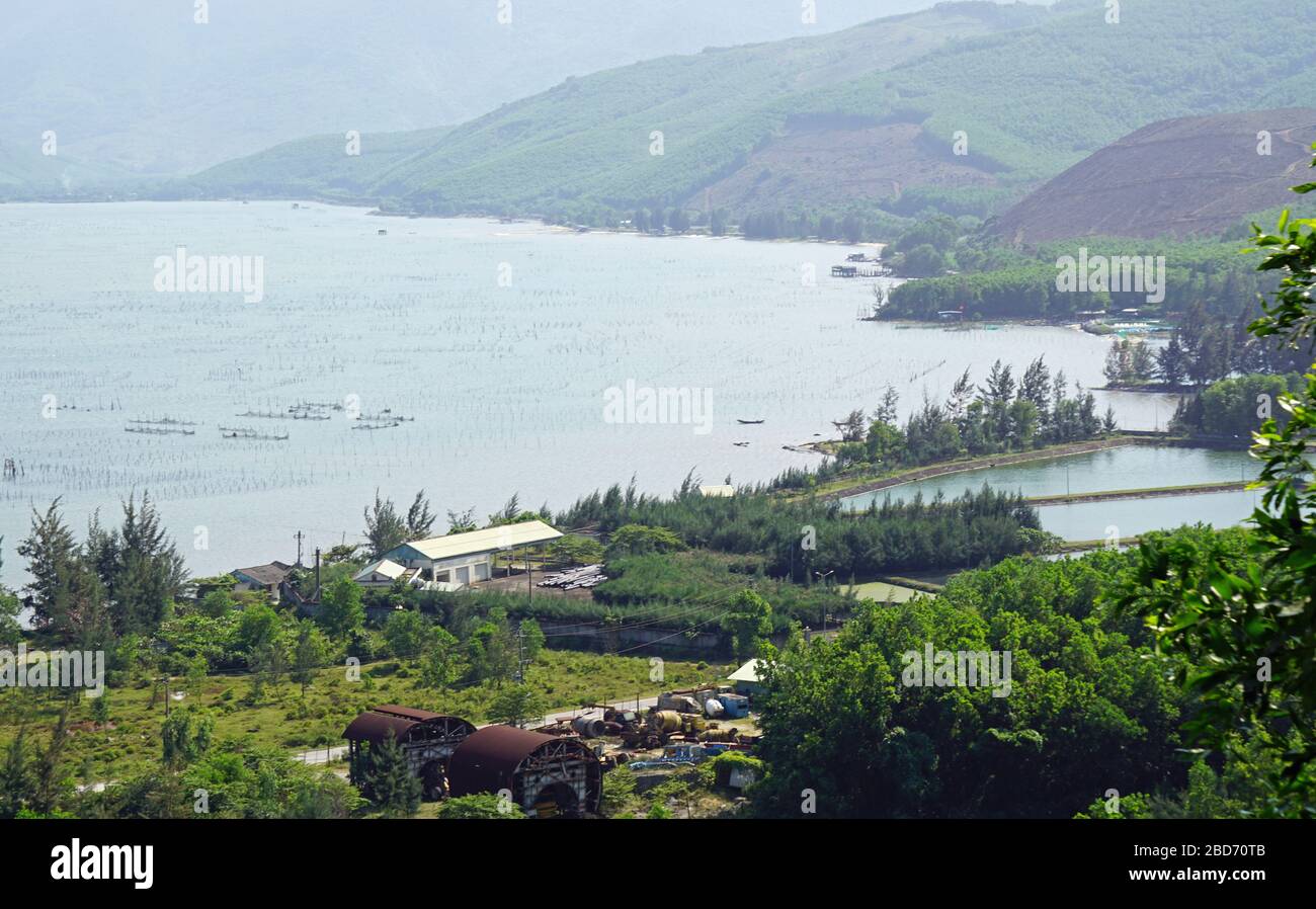 landscape in the bach ma national park in vietnam Stock Photo - Alamy
