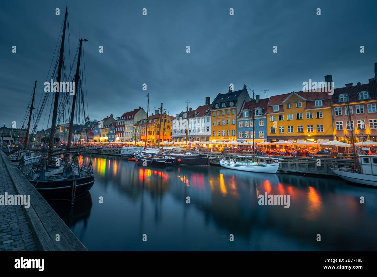 Beautiful Copenhagen city in Denmark Stock Photo - Alamy