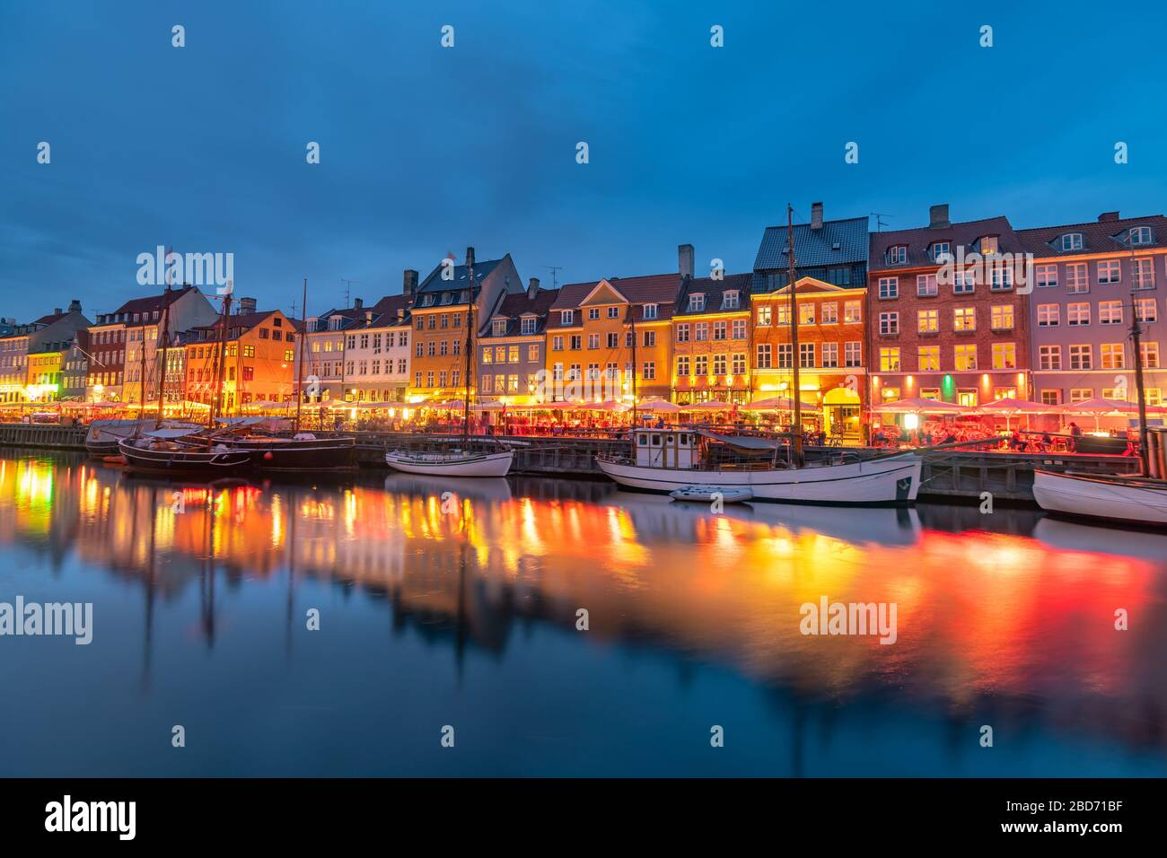 Beautiful Copenhagen city in Denmark Stock Photo - Alamy
