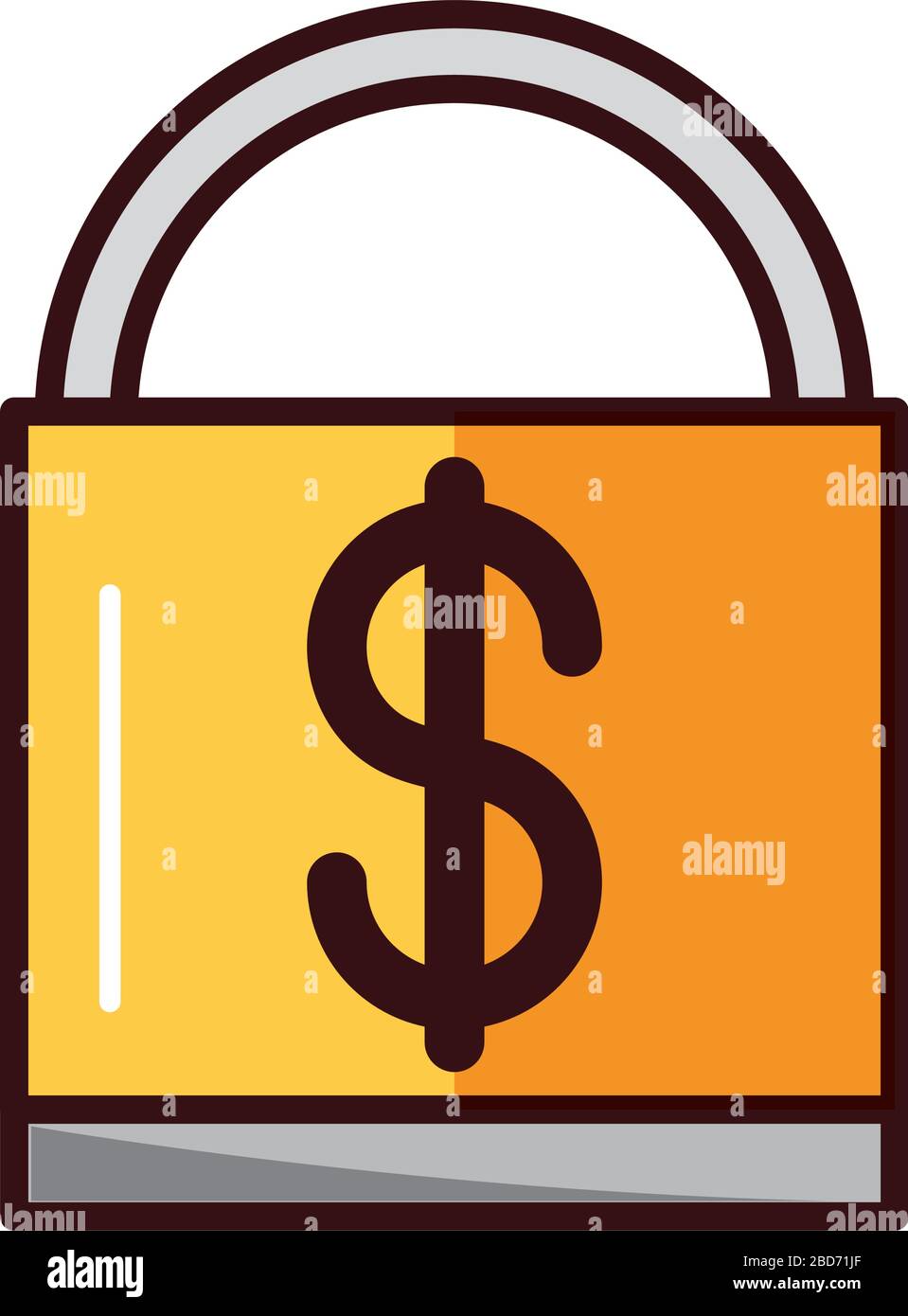 security protection money shopping or payment mobile banking vector ...