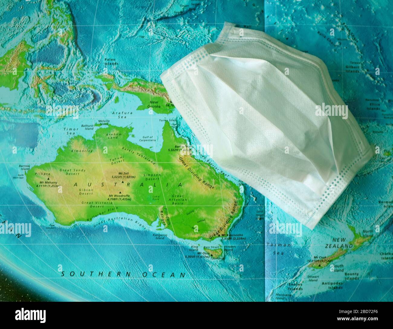 Map spread of paper hi-res stock photography and images - Alamy