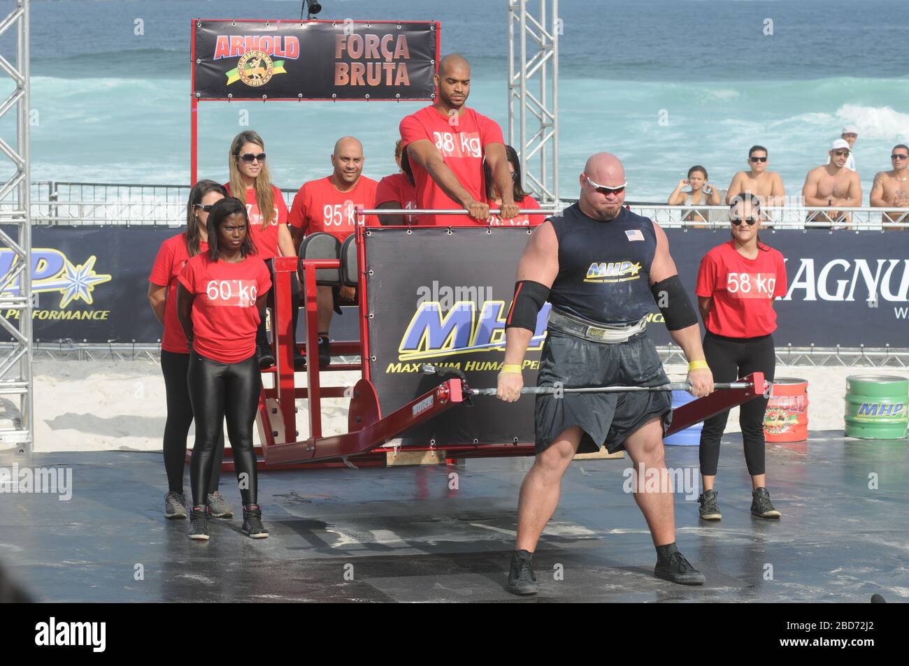 brute-force test, to find out who is the strongest man in the world, on ...