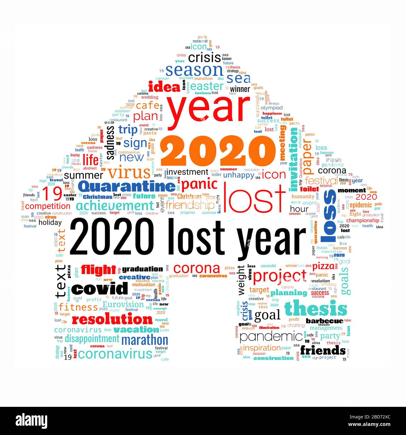 2020 lost year Cut Out Stock Images & Pictures - Alamy