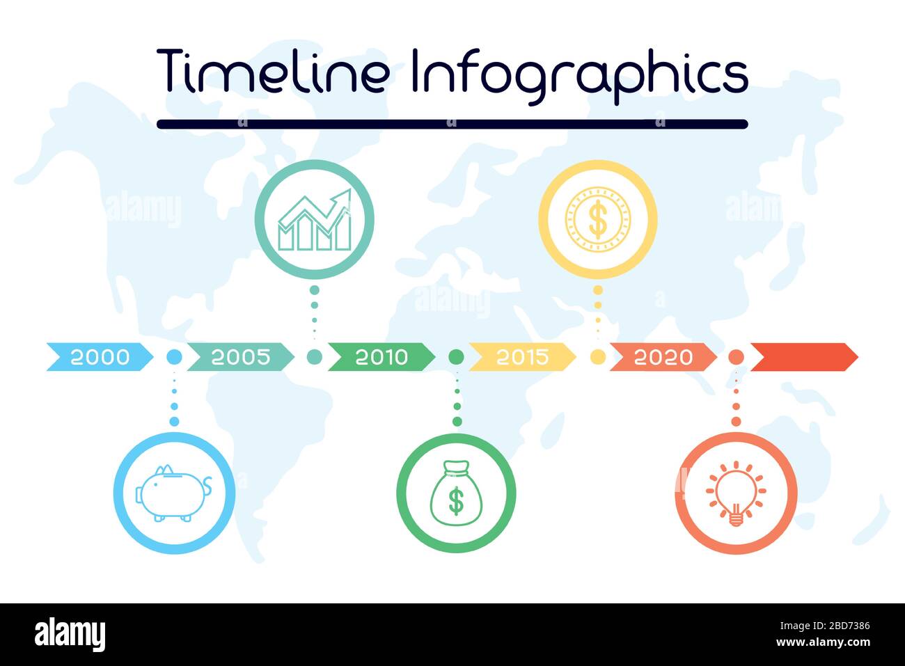 business circular time line infographics Stock Vector Image & Art - Alamy
