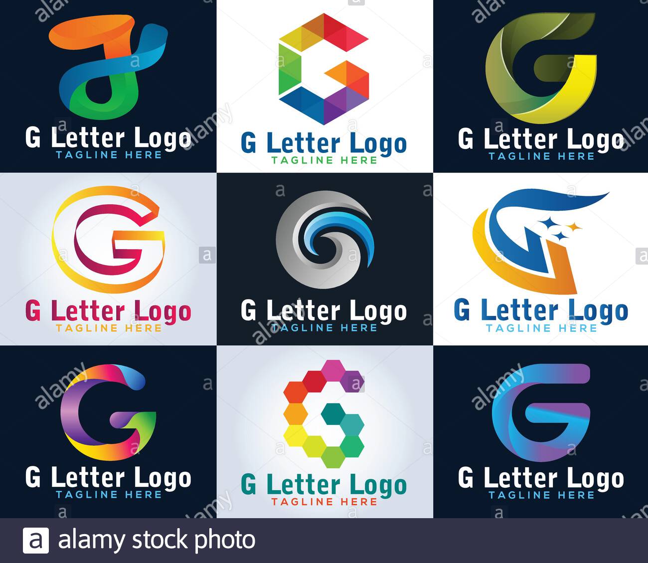 Letter G Logo Stock Photos & Letter G Logo Stock Images - Alamy