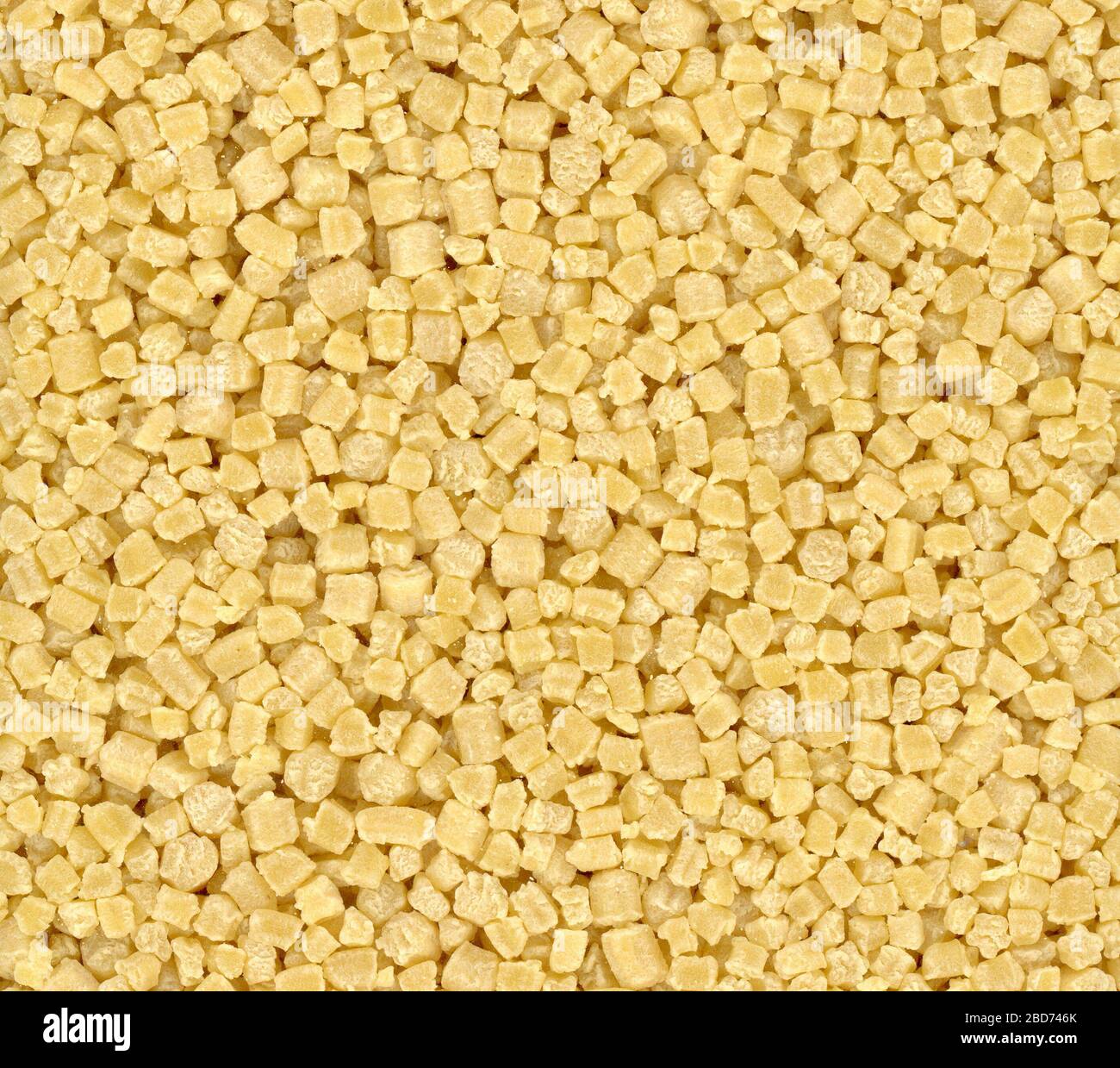 Italian fresh egg pasta known as grattini or grattata Stock Photo - Alamy