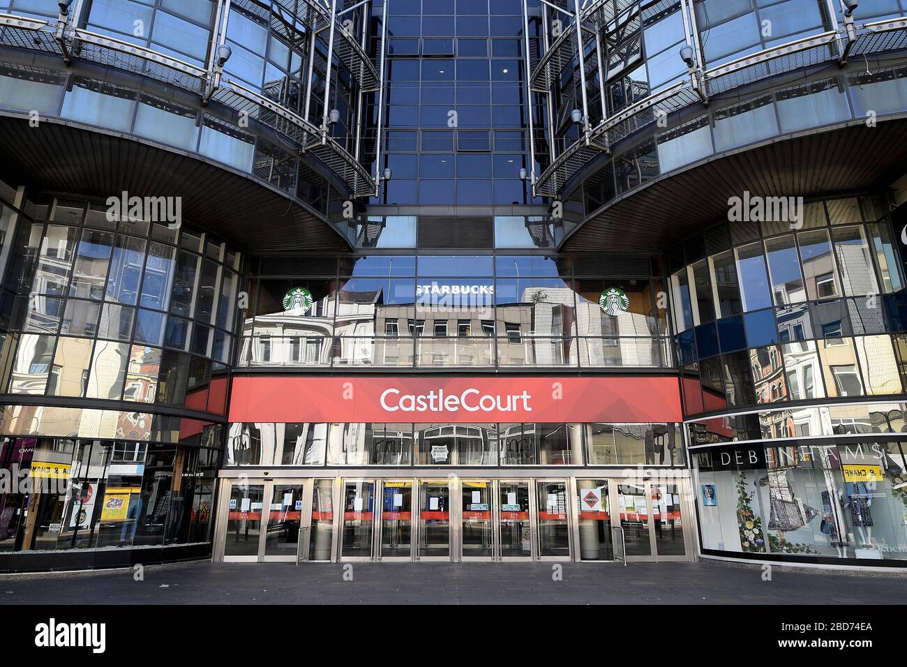 Castlecourt shopping centre belfast hi-res stock photography and images ...