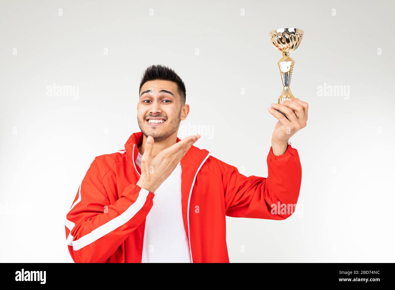 Male athlete athletics tracksuit hi-res stock photography and images ...