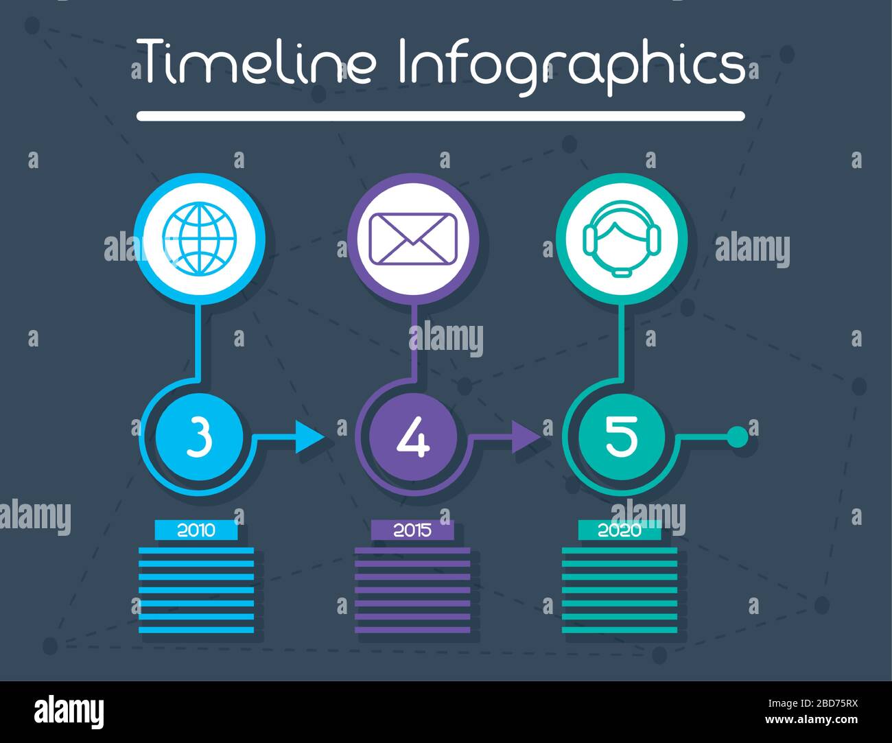 business circular time line infographics Stock Vector Image & Art - Alamy