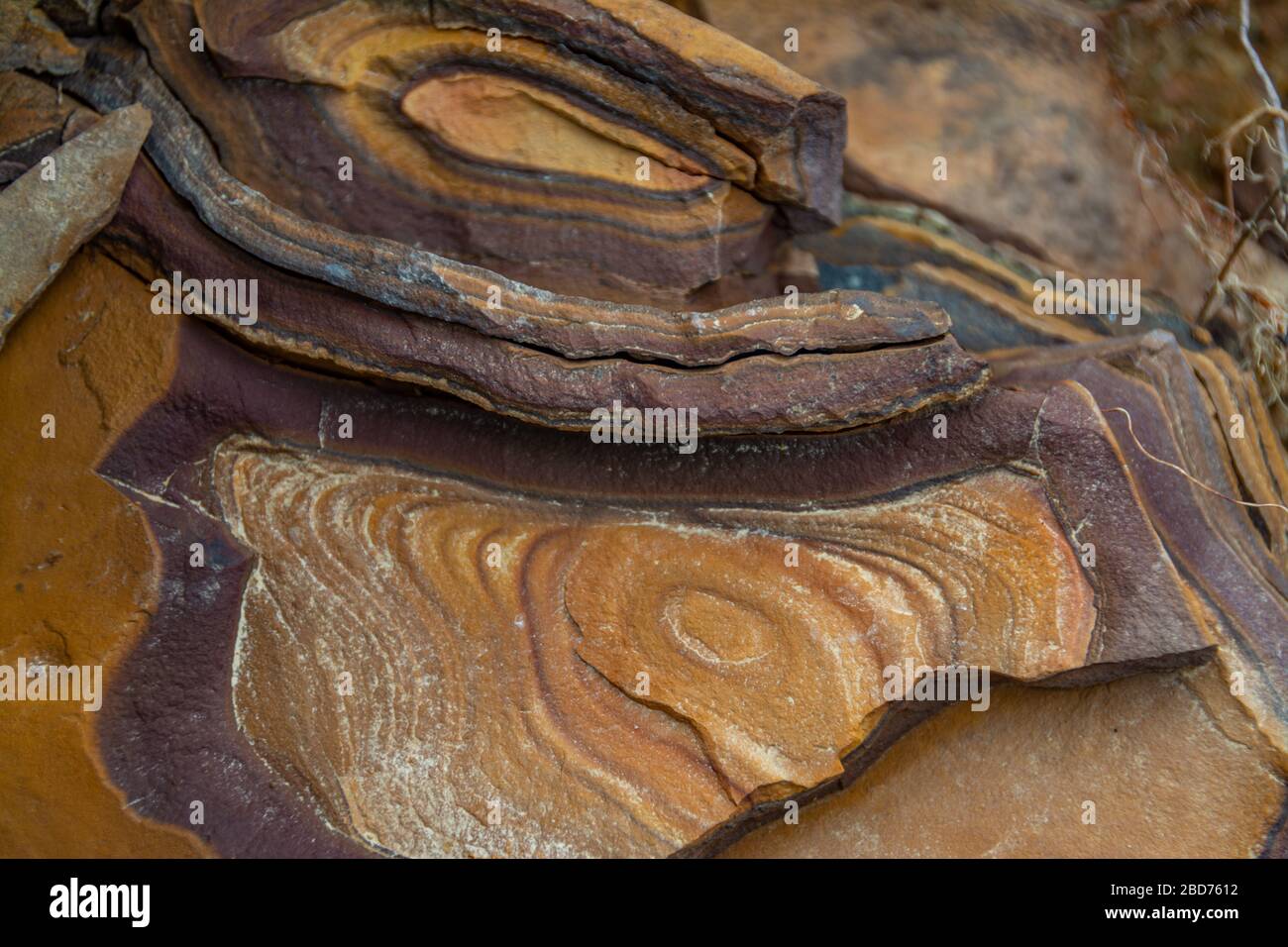Sedimentary rock deposits hi-res stock photography and images - Alamy