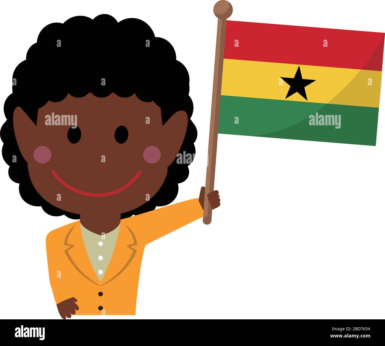 Ghana man smile Stock Vector Images - Alamy