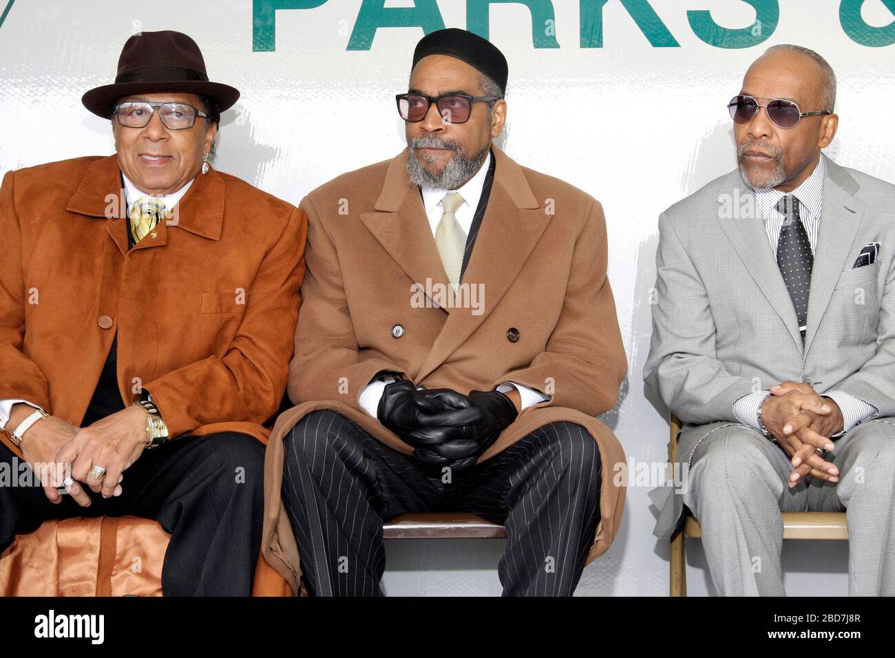 Bunny Sigler, Kenny Gamble and Leon Huff pictured at the street naming ...