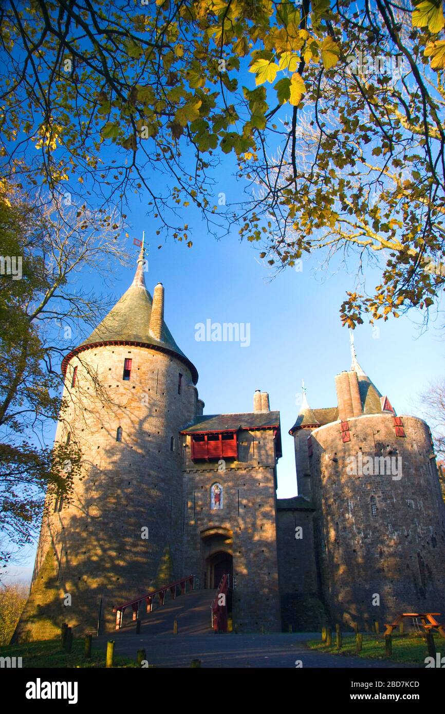 Castle Coch, Cardiff, Wales, UK Stock Photo - Alamy