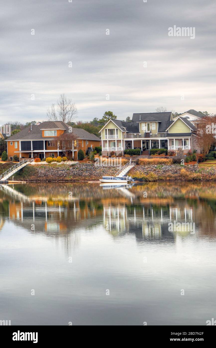 Augusta riverwalk marina hi-res stock photography and images - Alamy