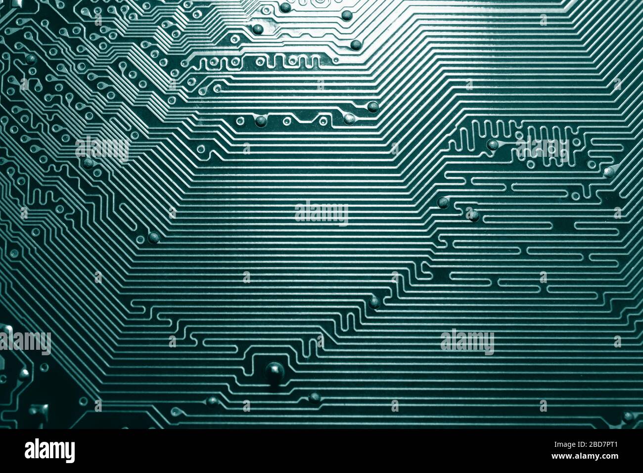 Circuit board. Electronic computer hardware technology components ...