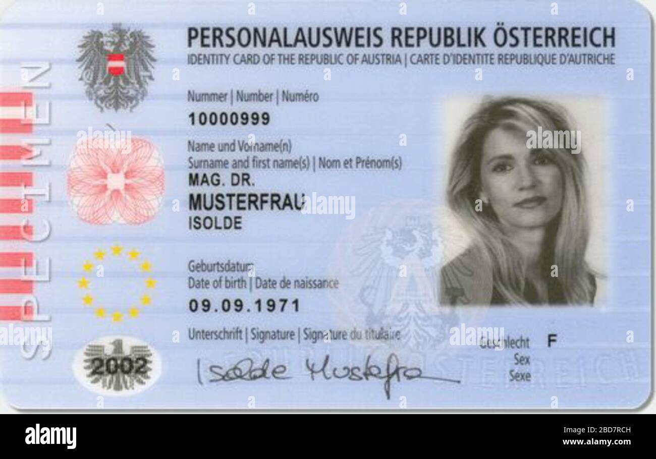 Personalausweis hi-res stock photography and images - Alamy