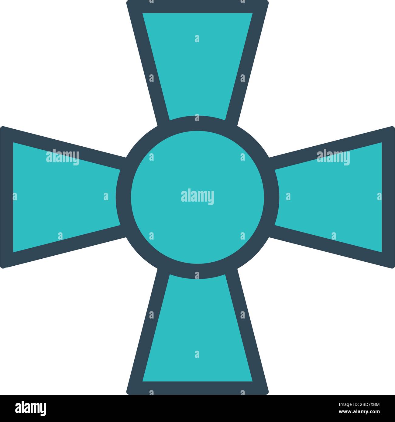 Choppers military amy cross. Stock Vector illustration isolated on ...