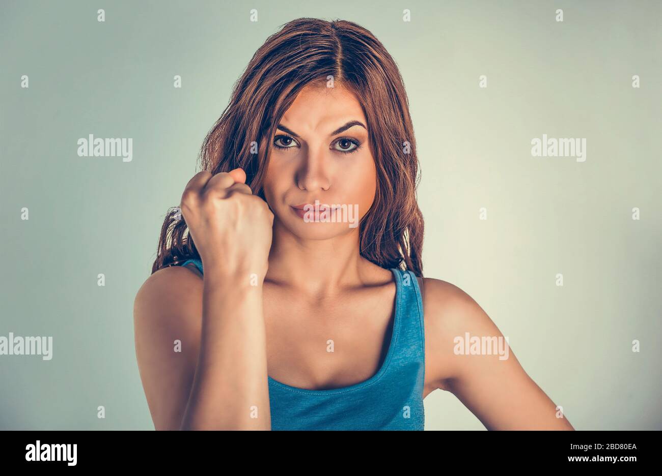 Closeup portrait serious unhappy, irritated, angry, annoyed, displeased ...