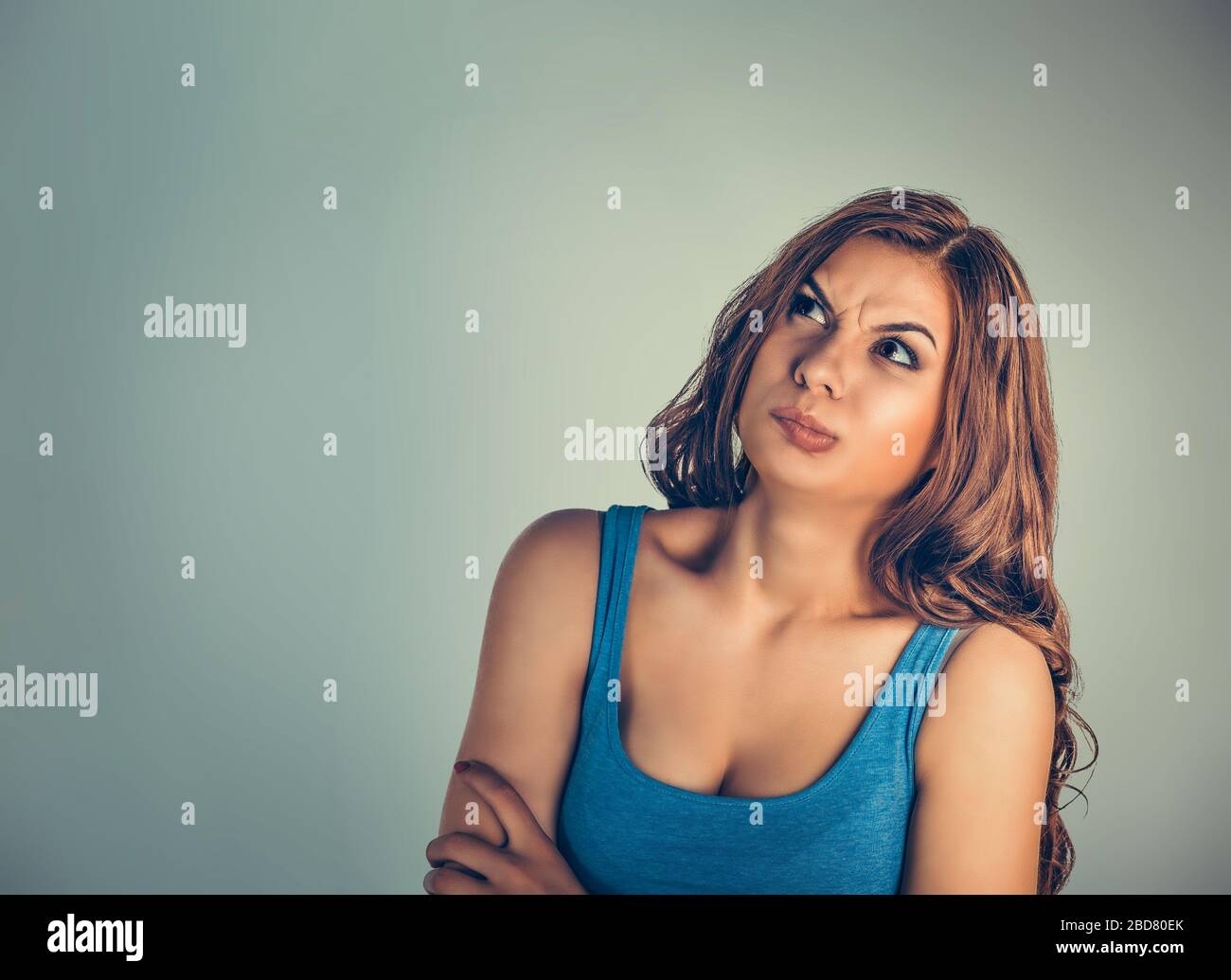 Grumpy women hi-res stock photography and images - Alamy