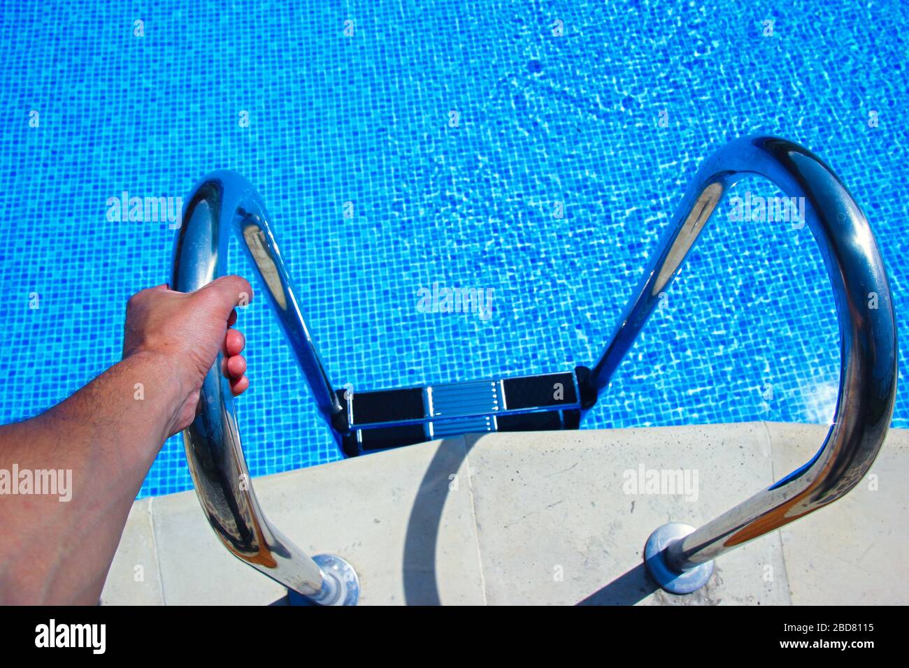 Hand water pool hi-res stock photography and images - Alamy