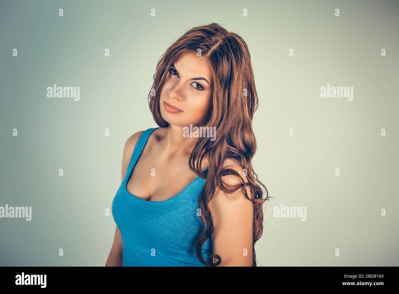Girl disapproval face hi-res stock photography and images - Alamy
