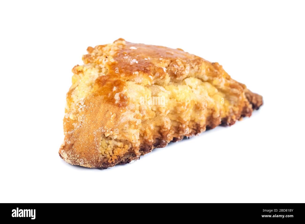 Georgian traditional dessert qada, kada with Sprinkled Sugar isolated ...