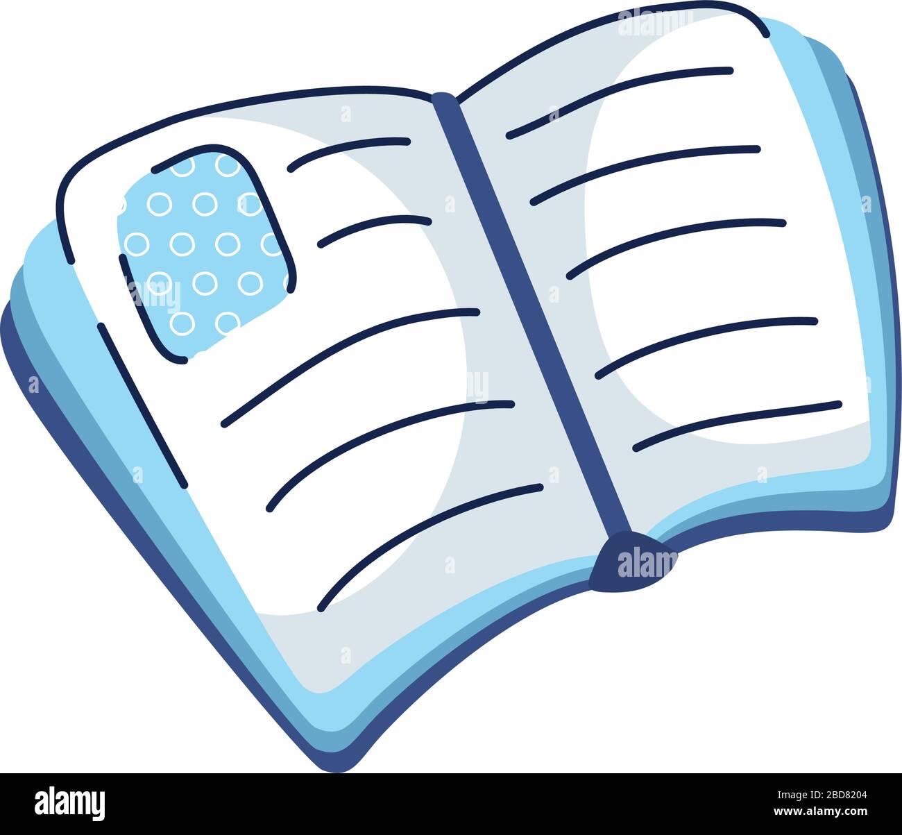 text book hand draw style icon Stock Vector Image & Art - Alamy