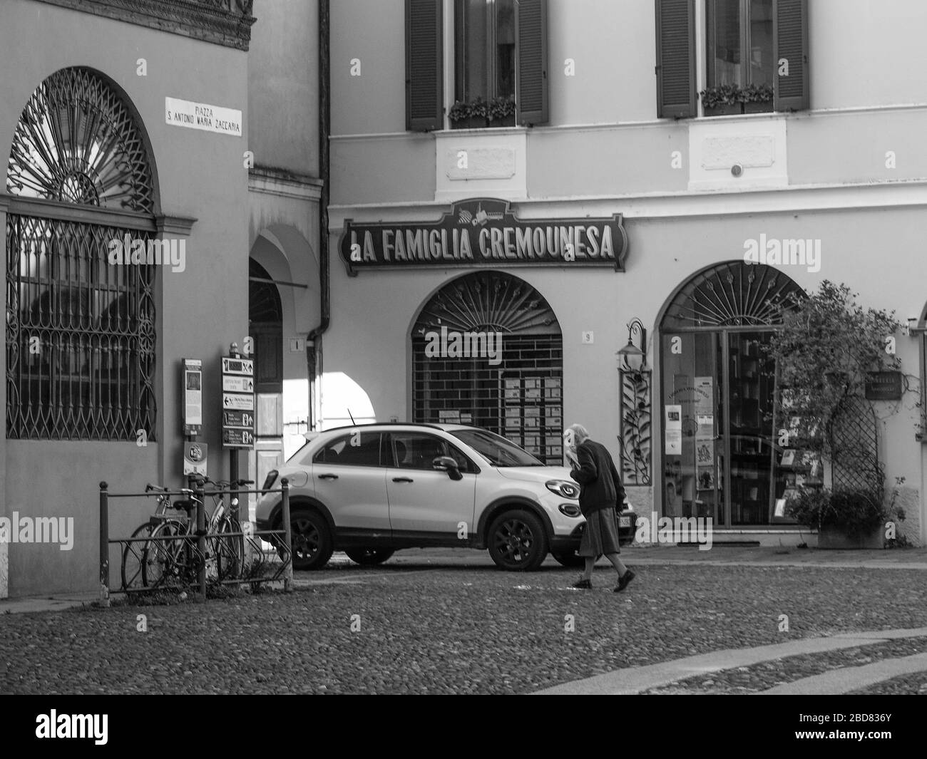 Brescia downtown Black and White Stock Photos & Images - Alamy