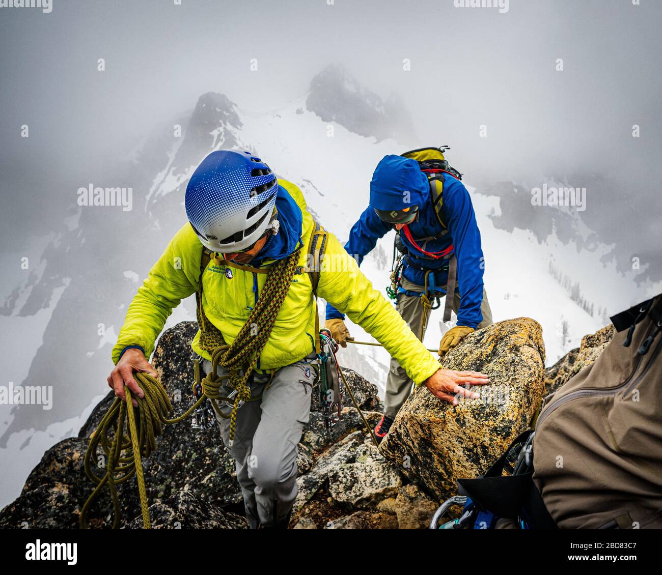 Alpine mountain climbing adventure hi-res stock photography and images ...