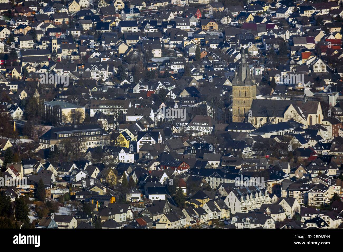 Aerial view of brilon hi-res stock photography and images - Alamy