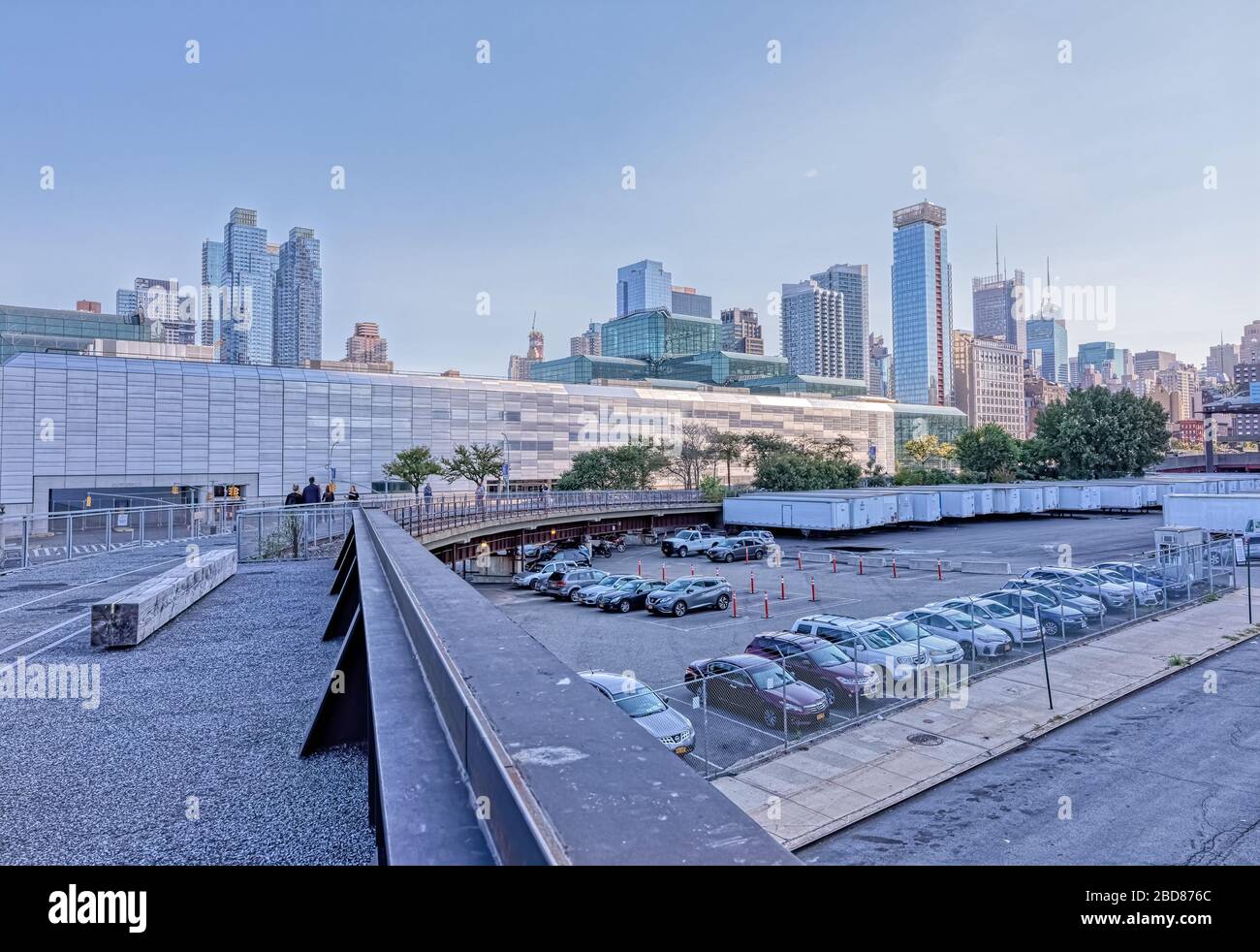 Starting point of The High Line a elevated linear park in New York ...