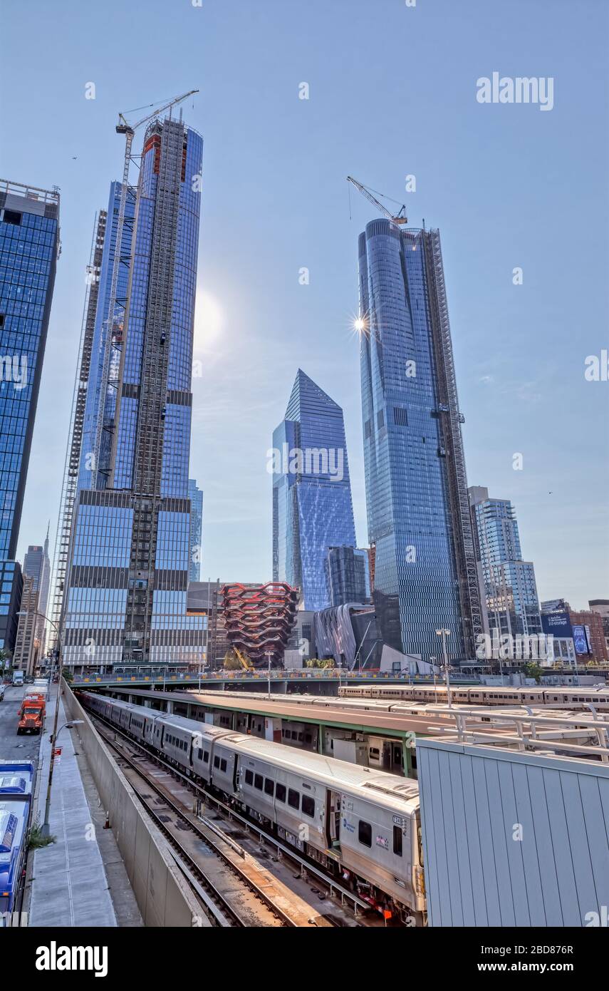 Hudson Yards Redevelopment Project in New York Stock Photo - Alamy
