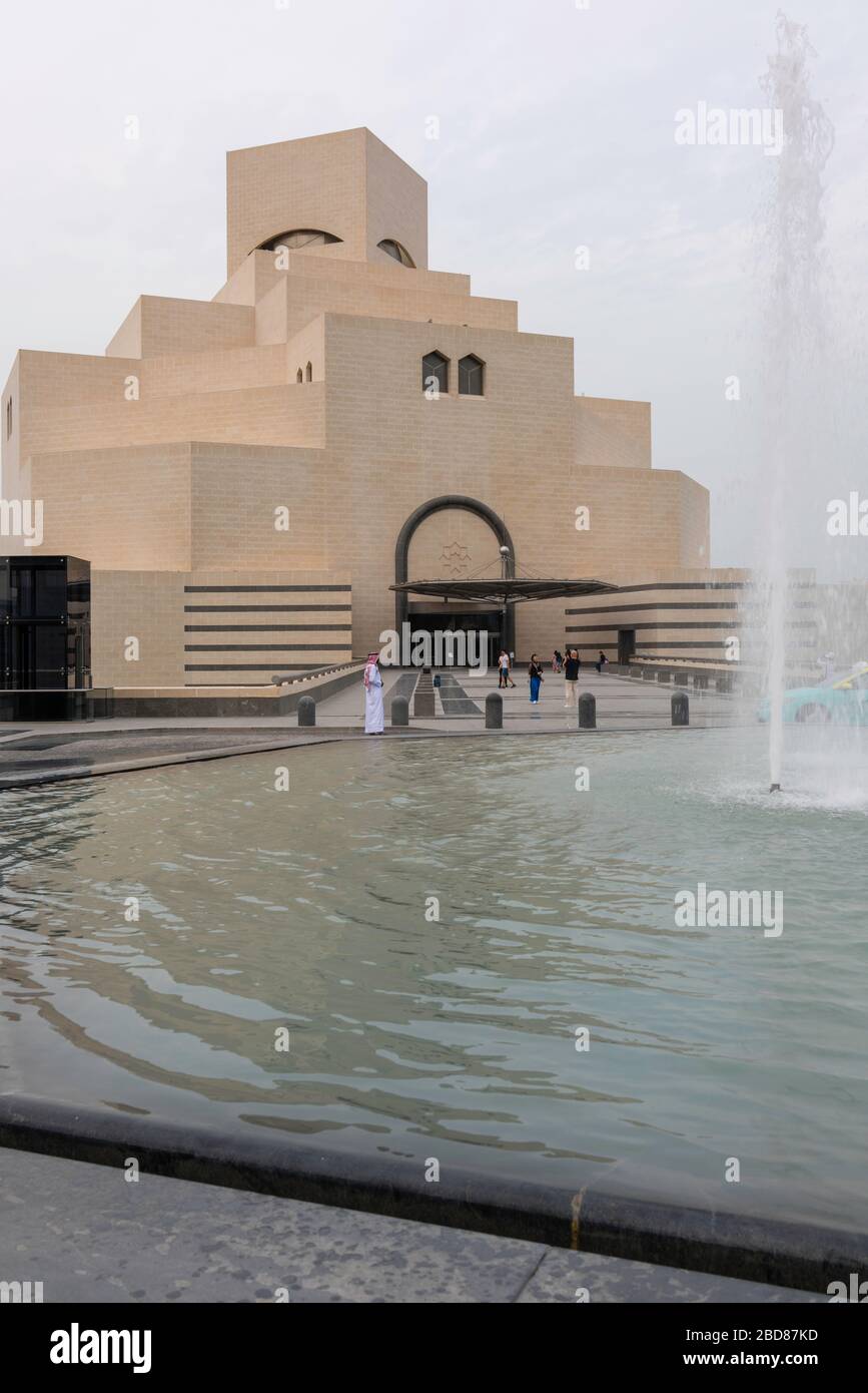Museum of Islamic Art. Scenes of Doha, Qatar Stock Photo - Alamy