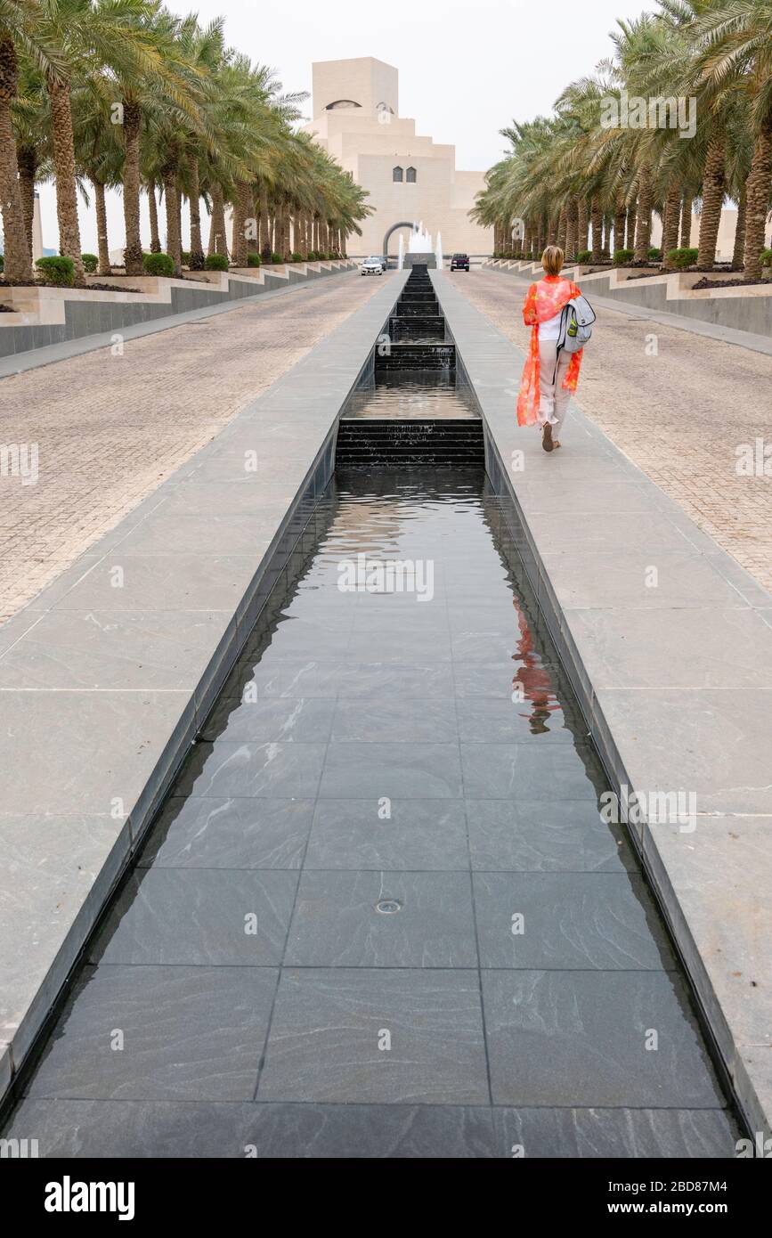 Museum of Islamic Art. Scenes of Doha, Qatar Stock Photo - Alamy