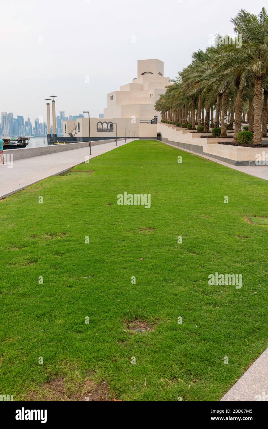 Museum of Islamic Art. Scenes of Doha, Qatar Stock Photo - Alamy