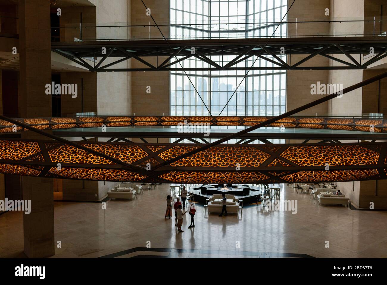 Museum of Islamic Art. Scenes of Doha, Qatar Stock Photo - Alamy