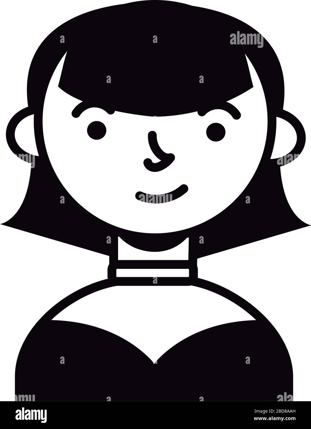 punk woman female avatar character icon Stock Vector Image & Art - Alamy