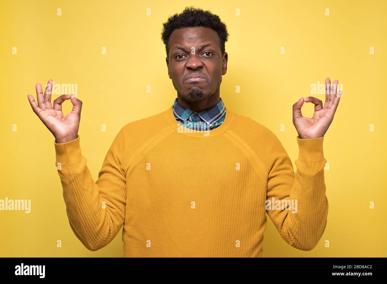 Calm down when angry hi-res stock photography and images - Alamy