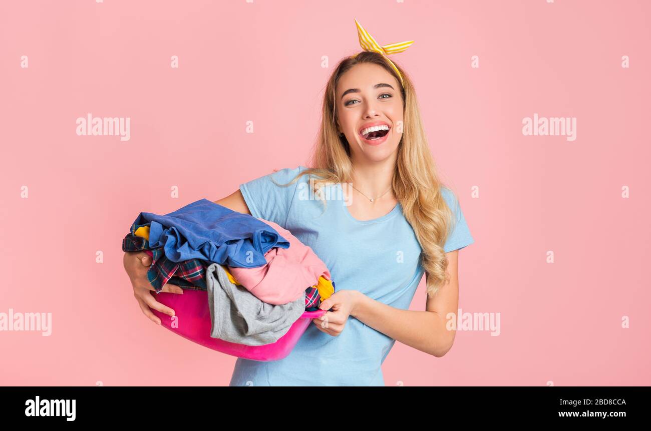 Washed clothes hi-res stock photography and images - Alamy