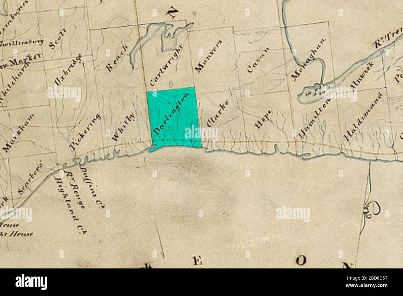 Darlington Map High Resolution Stock Photography and Images - Alamy