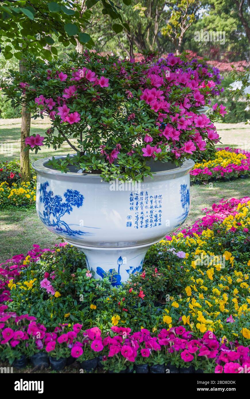 Suzhou China - May 3, 2010: Humble Administrators Garden. Closeup of ...