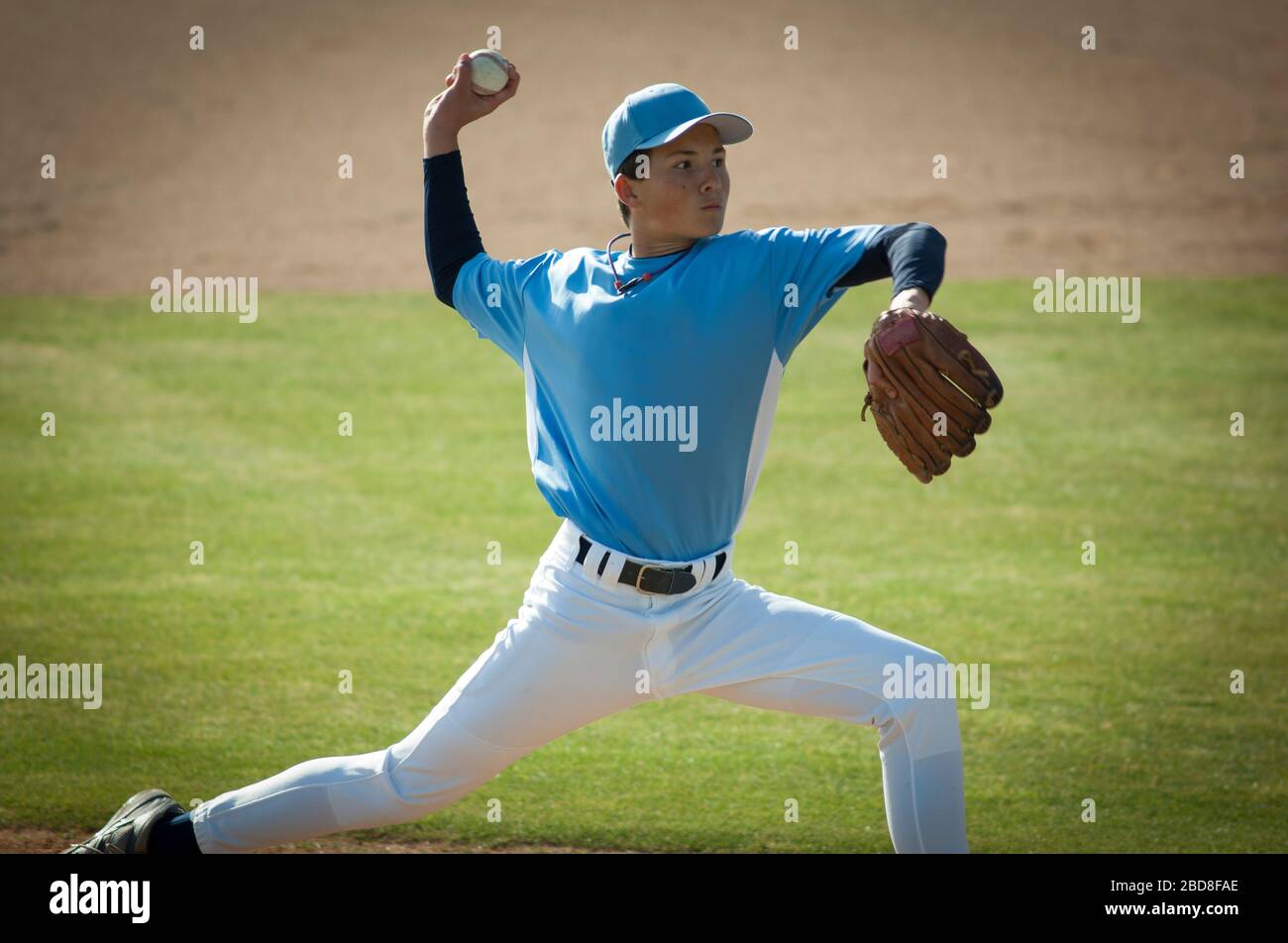 Light blue and white hi-res stock photography and images - Alamy