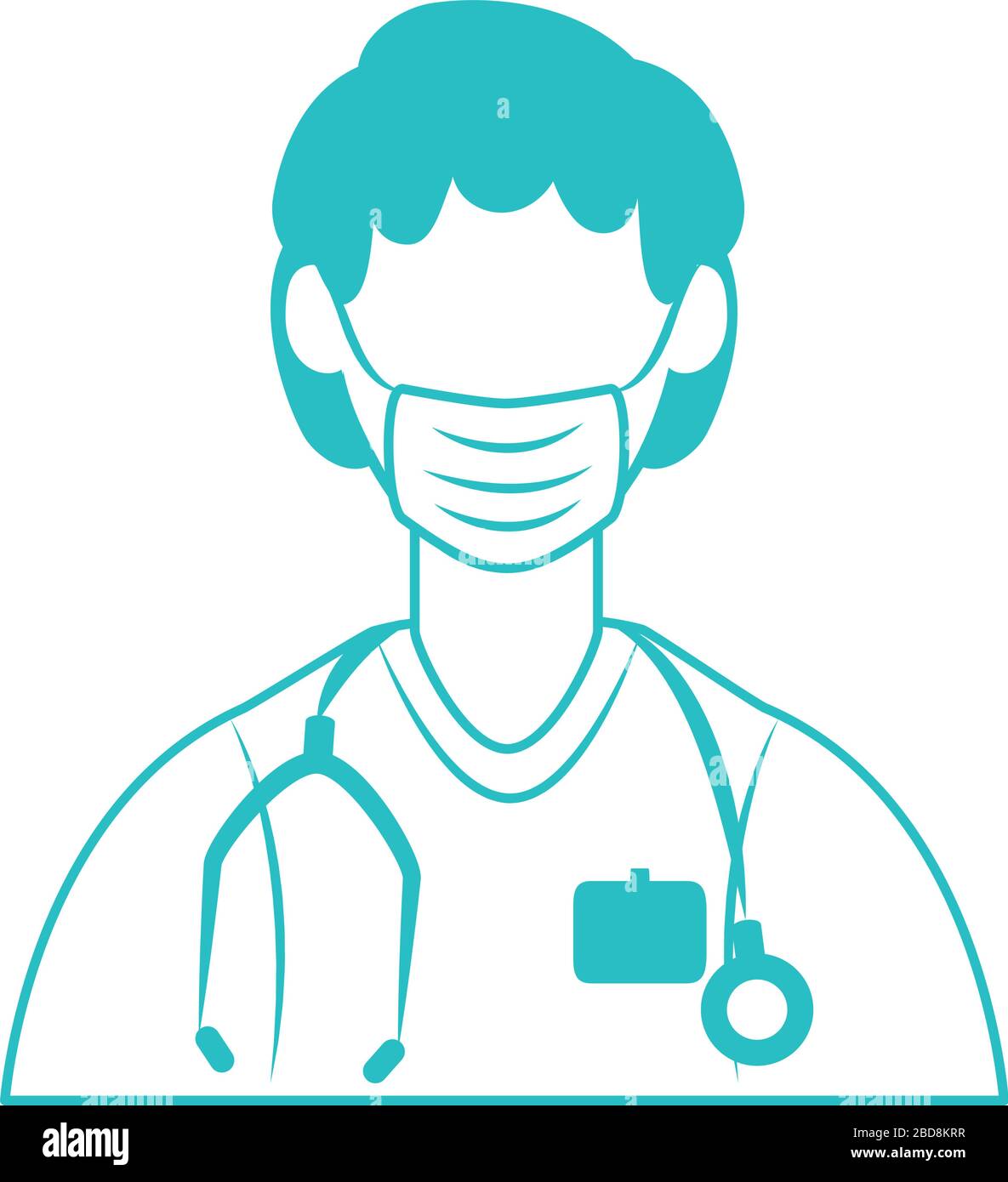 African american healthcare covid19 Stock Vector Images - Alamy