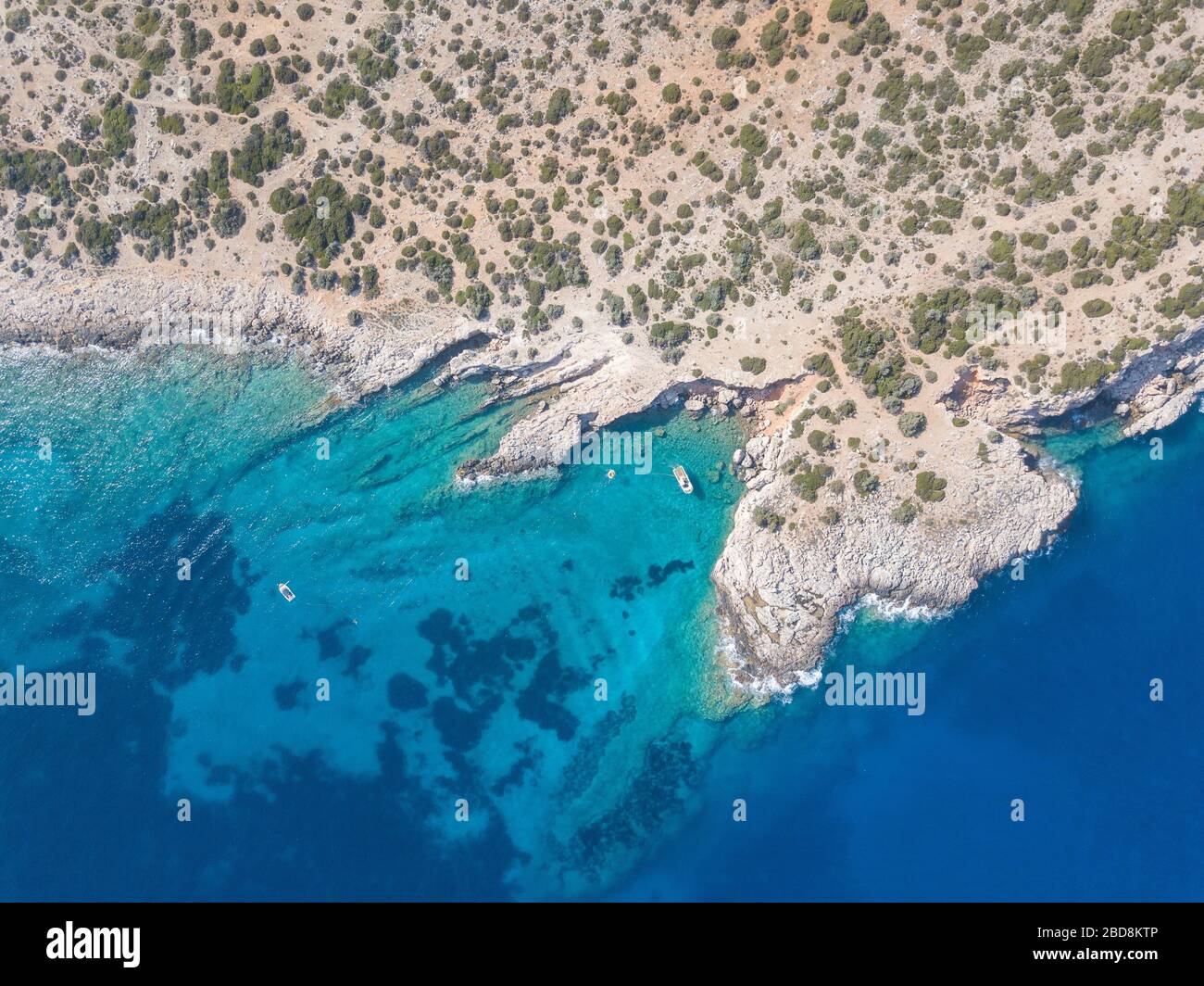 From above greece hi-res stock photography and images - Alamy