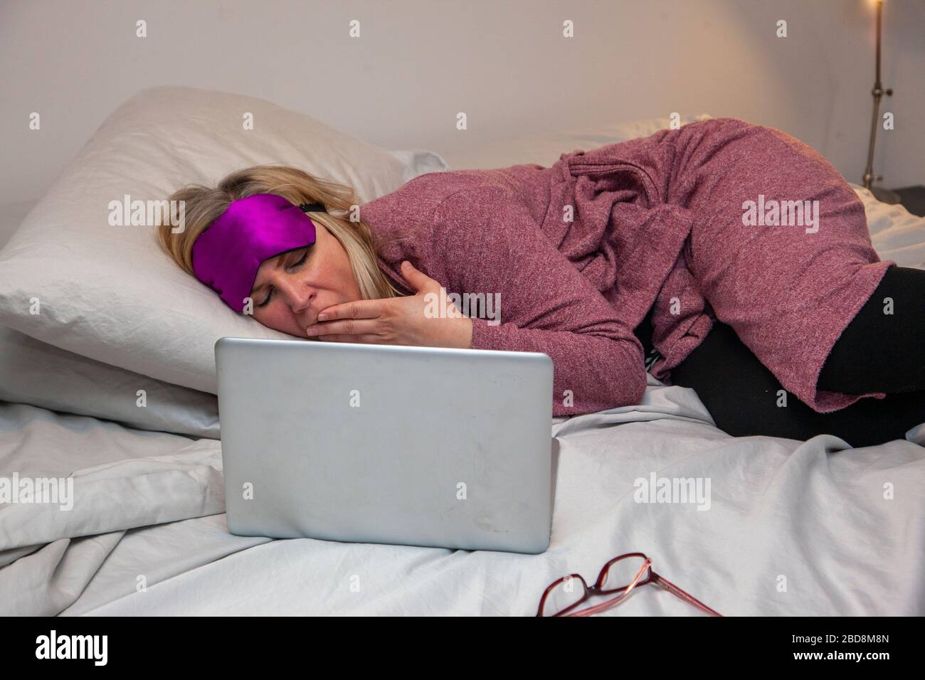Falling Asleep Reading High Resolution Stock Photography and Images - Alamy