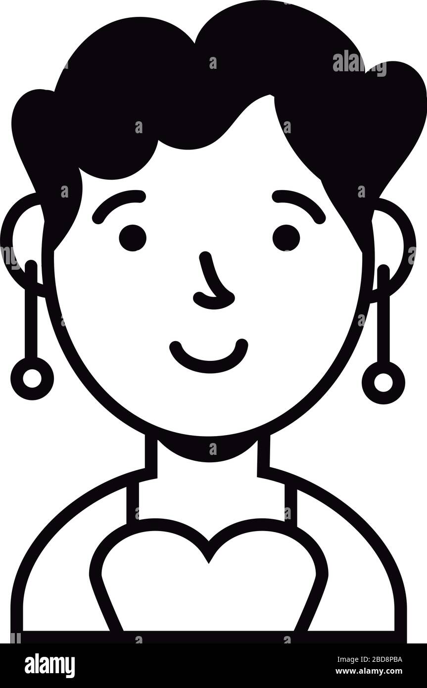 woman female avatar character icon Stock Vector Image & Art - Alamy