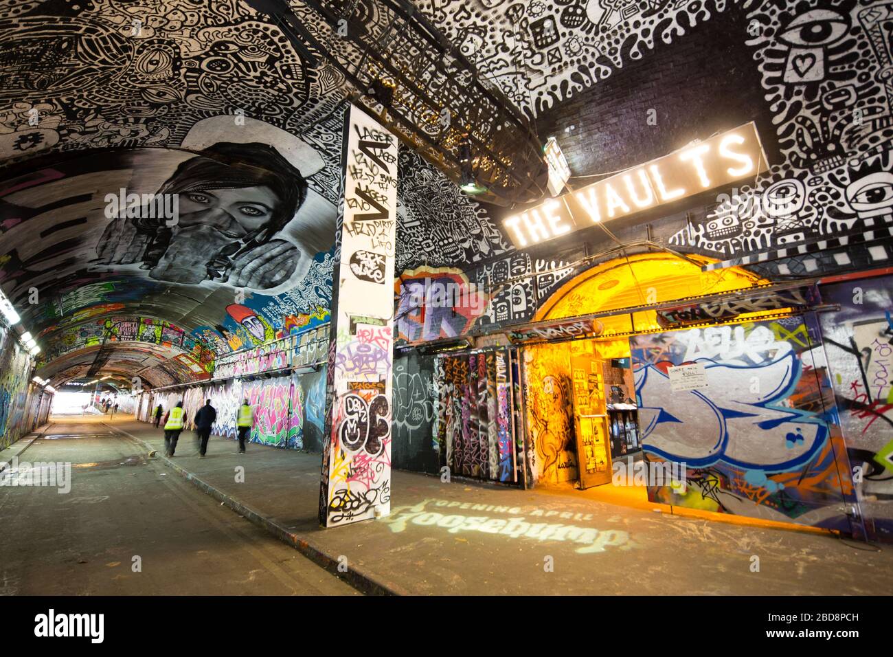 The Vaults, Leake Street, Waterloo, London Stock Photo - Alamy