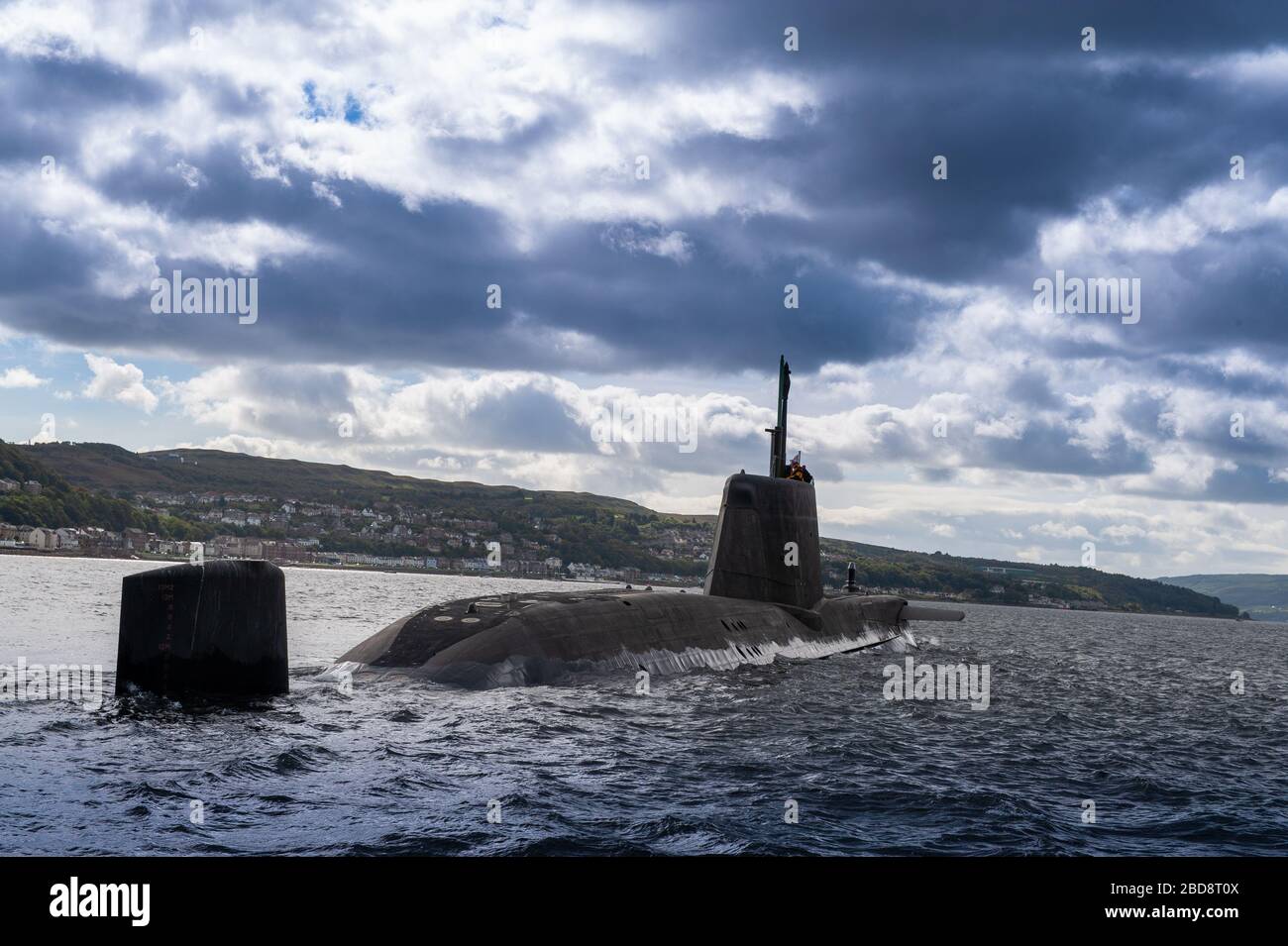 Lead boat of the Astute class of nuclear hunter killer submarines for ...